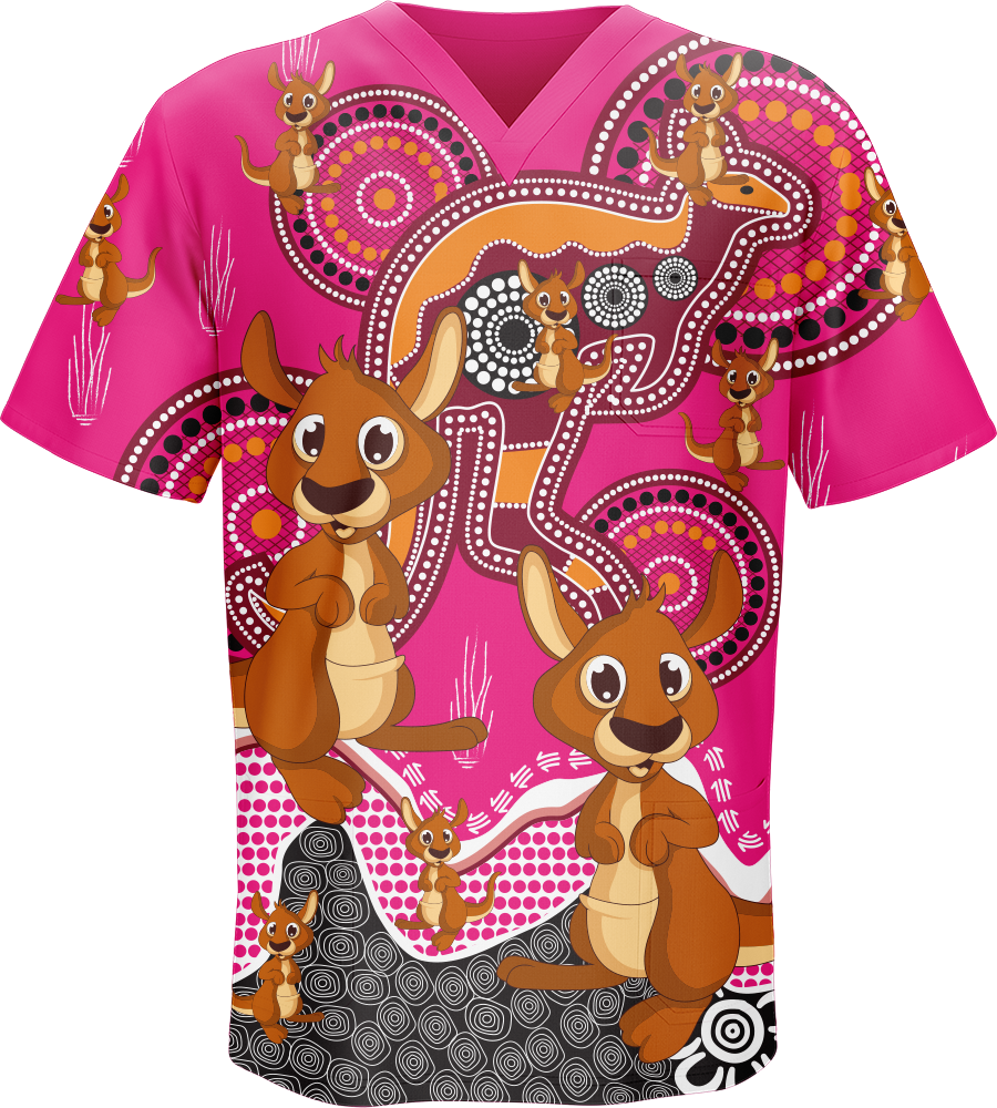 Indigenous Kanga Scrubs – fungear.com.au