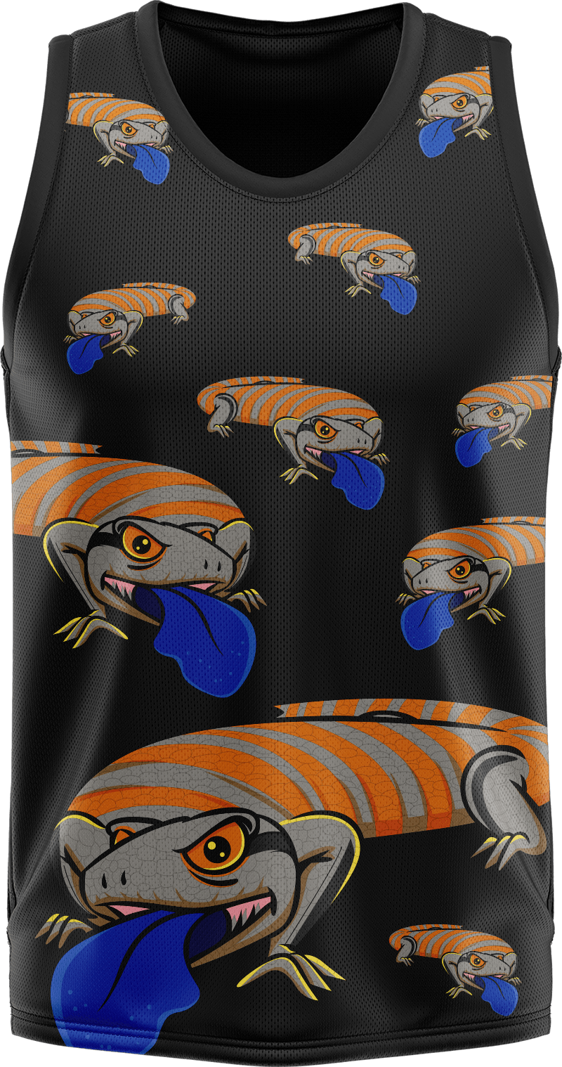 Bluey Lizard Basketball Jersey